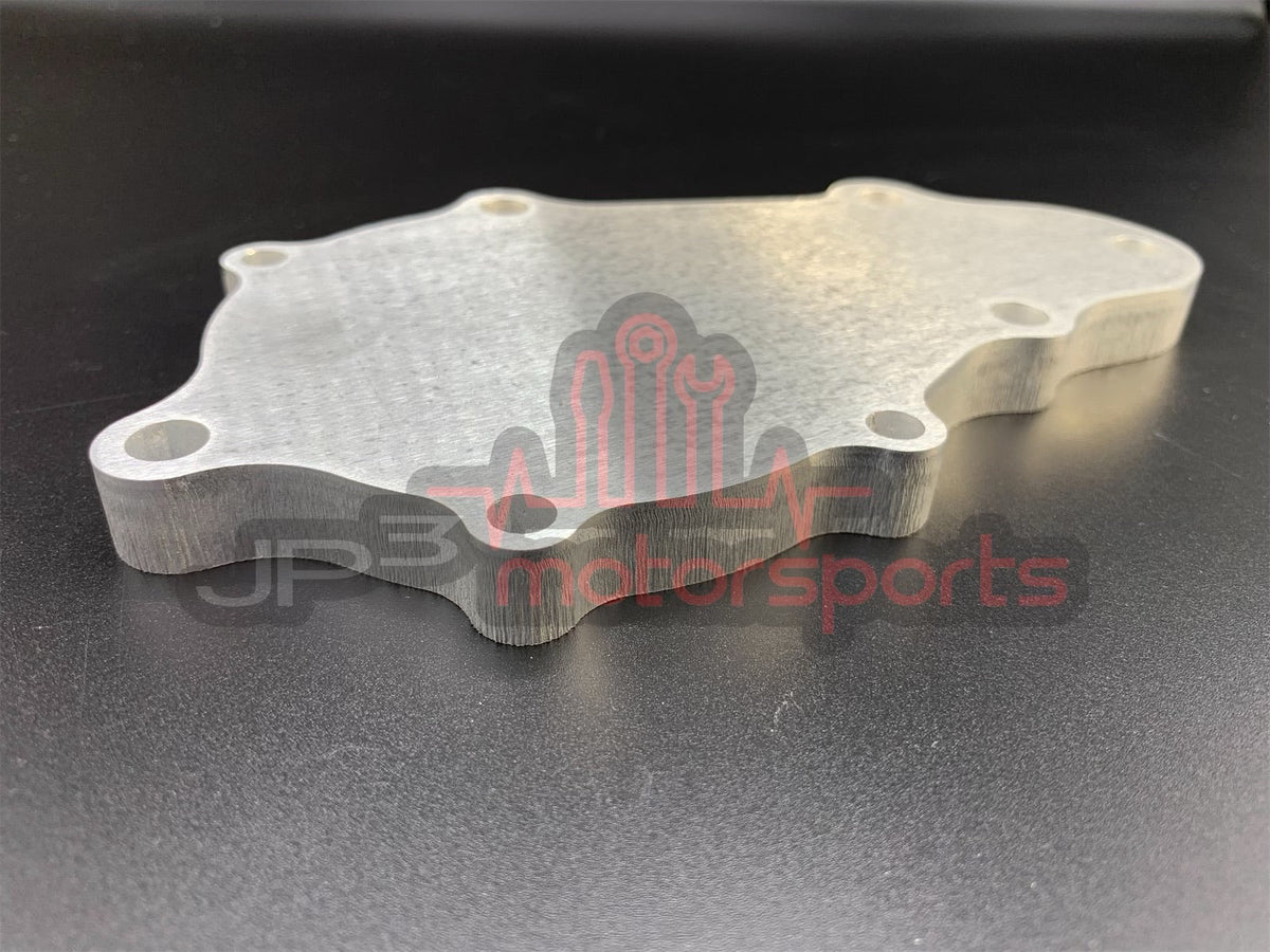 Mazda RX7 FD3S 13B-REW Water Pump Delete Plate – JP3 Motorsports