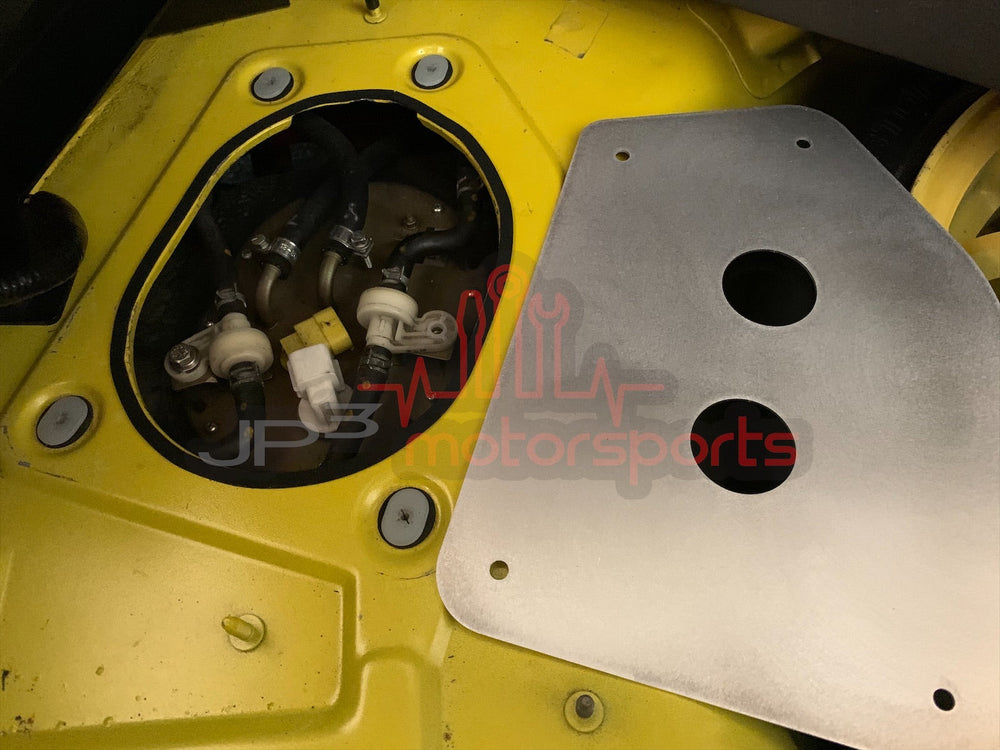 Mazda RX7 FD3S Fuel Tank Access Cover (Aluminum) – JP3 Motorsports